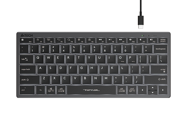 Проводная клавиатура A4Tech Fstyler FX61 Gray
