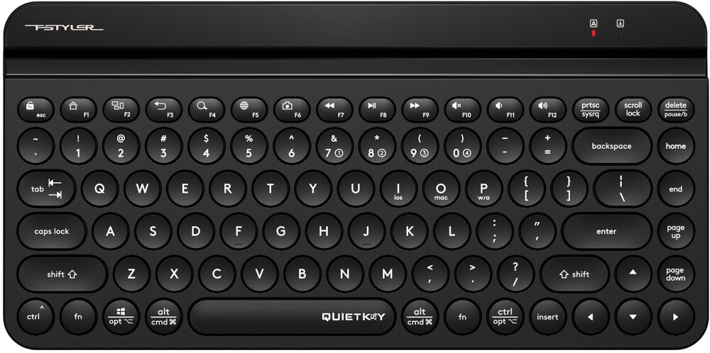 Беспроводная клавиатура A4Tech Fstyler FBK30 Black
