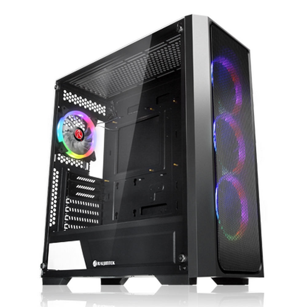 Корпус компьютерный RAIJINTEK PONOS MS4 (0R20B00197) Black