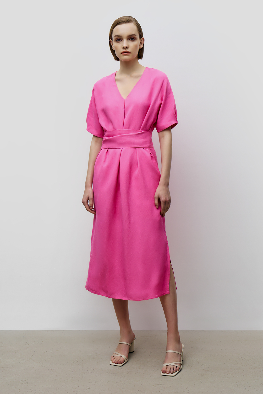 Платье женское Baon B4522050 розовое L
