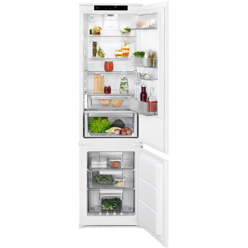 Встраиваемый холодильник Electrolux LNS9TE19S белый, черный