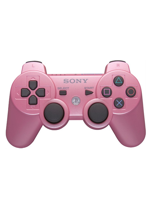 Геймпад NoBrand DualShock 3 для Playstation 3 Pink (Не оригинал)