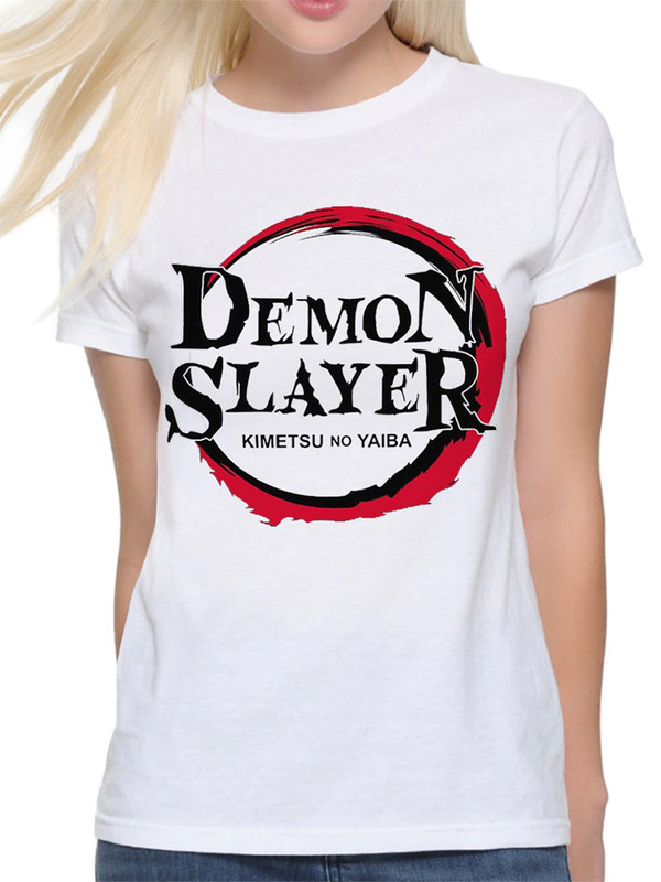 Футболка женская DreamShirts Studio Demon Slayer / Аниме белая 2XL