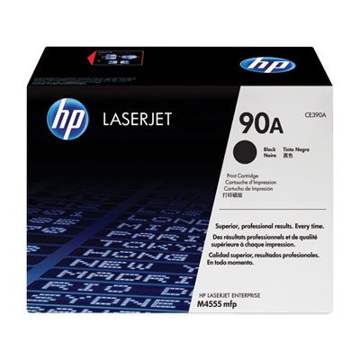 Картридж для лазерного принтера HP 90A (CE390A) черный, оригинал