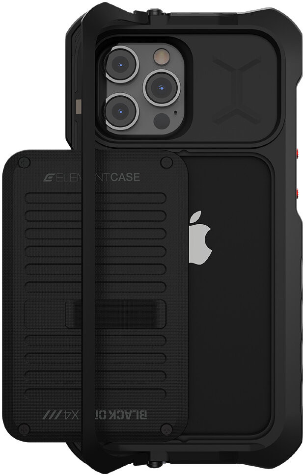 Чехол Element Case Black Ops X4 2021 для iPhone 13 Pro, Черный