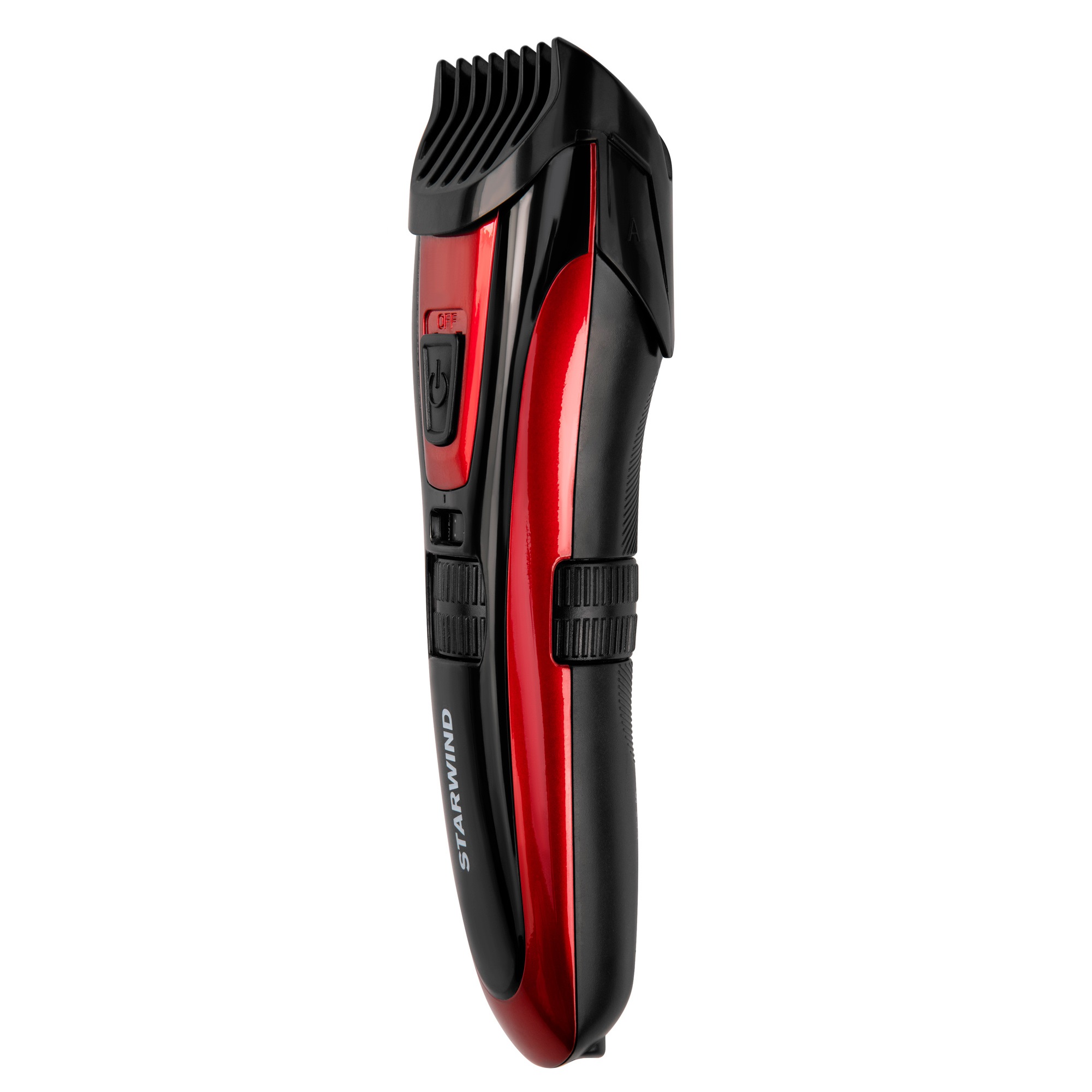 Машинка для стрижки волос STARWIND SHC 4470 красный, черный