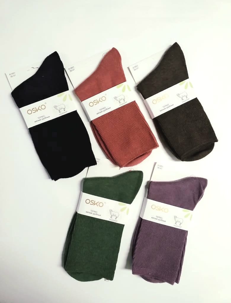 Комплект носков женских Osko A1951 разноцветных 36-41 5 пар
