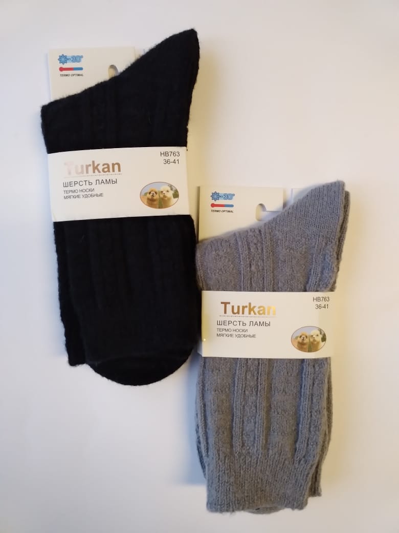 Комплект носков женских Turkan НВ763 разноцветных 36-41 2 пары