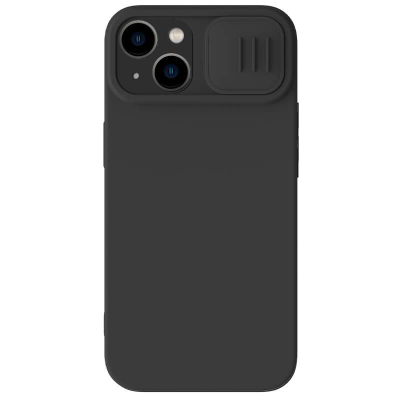 Чехол Nillkin CamShield Silky Silicone Case для iPhone 14 Plus (черный)