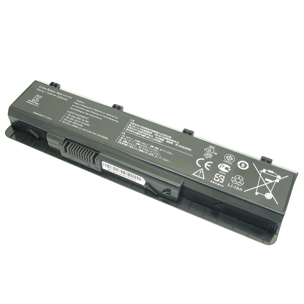 Аккумулятор для ноутбука Asus N45 10.8V-11.1V 5200mAh A32-N55 Black