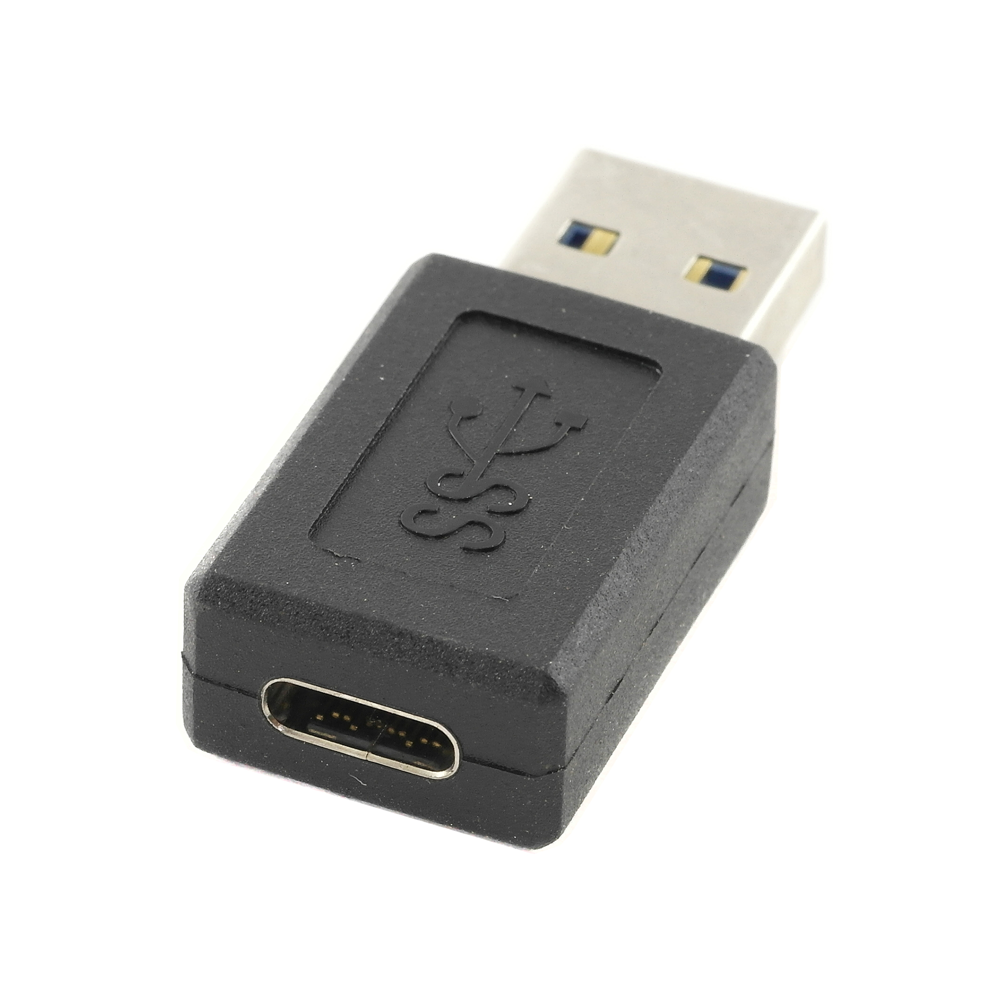 Переходник Azerty USB 3.0 - Type-C вилка-розетка м 023-9254
