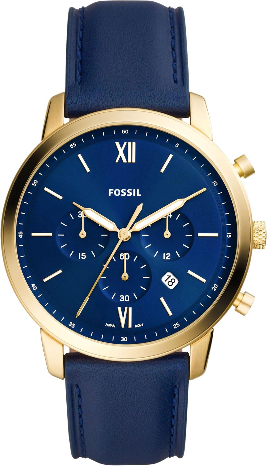 Наручные часы мужские Fossil FS5790 синие