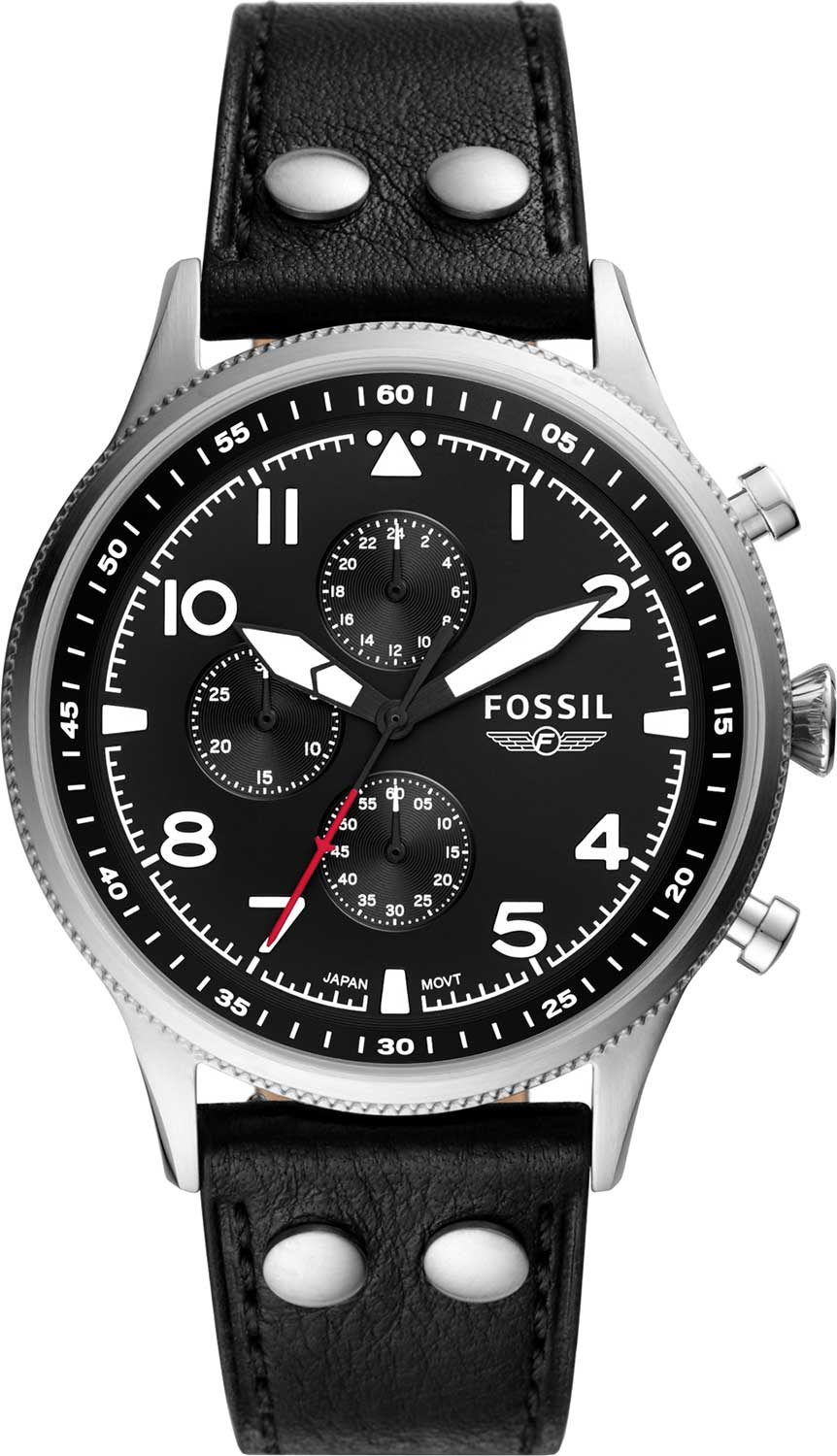Наручные часы мужские Fossil FS5806 черные