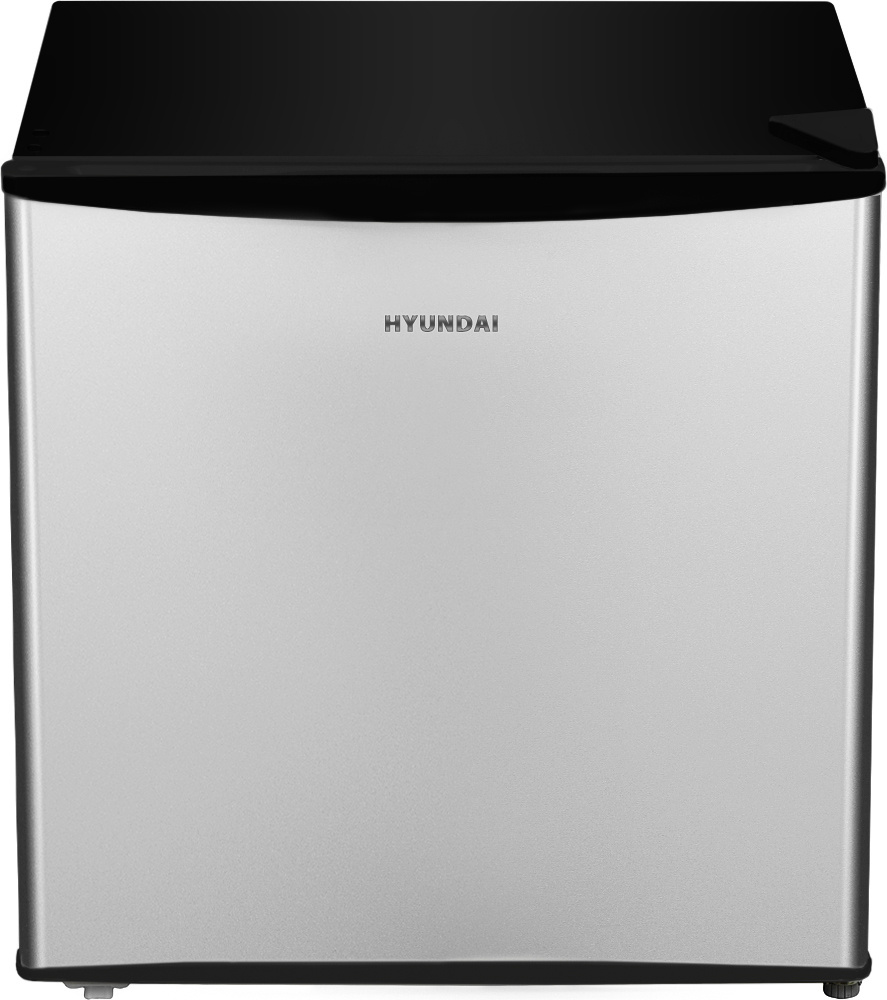 Холодильник HYUNDAI CO0502 серебристый, черный