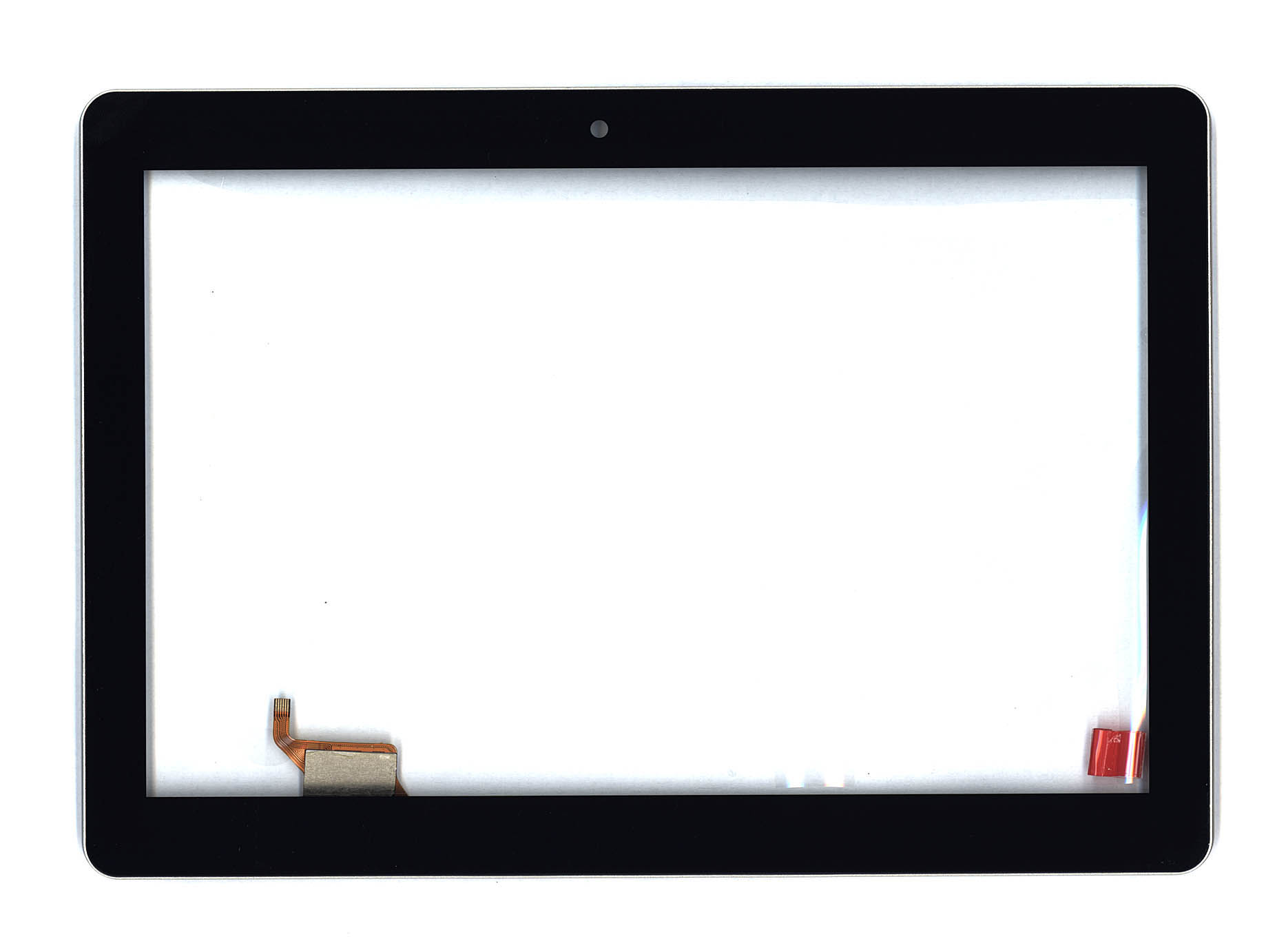 Сенсорное стекло (тачскрин)  FCB0491-2015 черное с рамкой