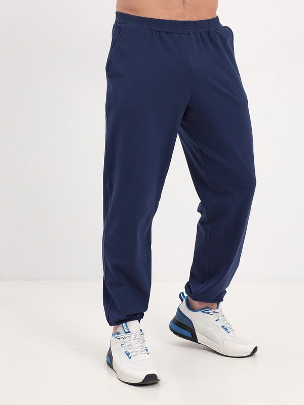Спортивные брюки мужские MOM №1 MOM-88-3150 синие XL