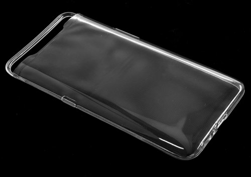 Силиконовый чехол Jack Case для Samsung A80 прозрачный