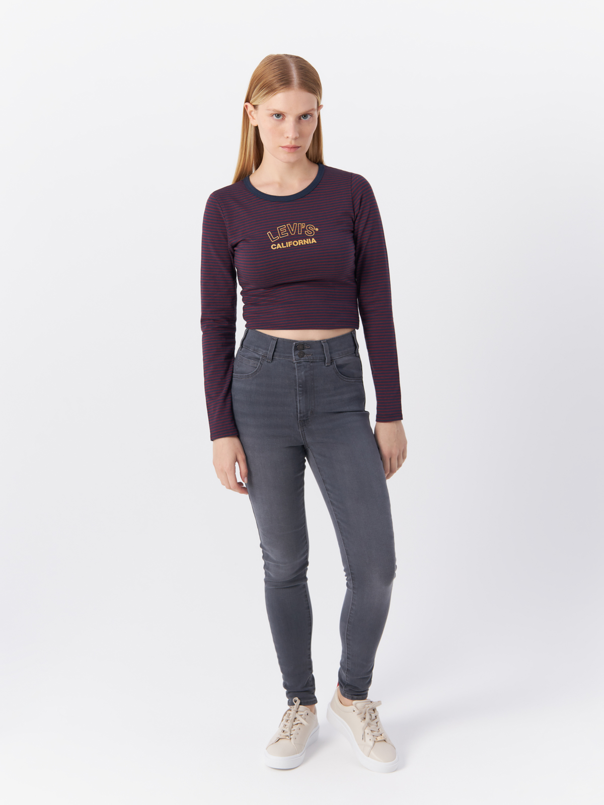 Джинсы Levi's для женщин, A0985-0002, размер 30-28, серые