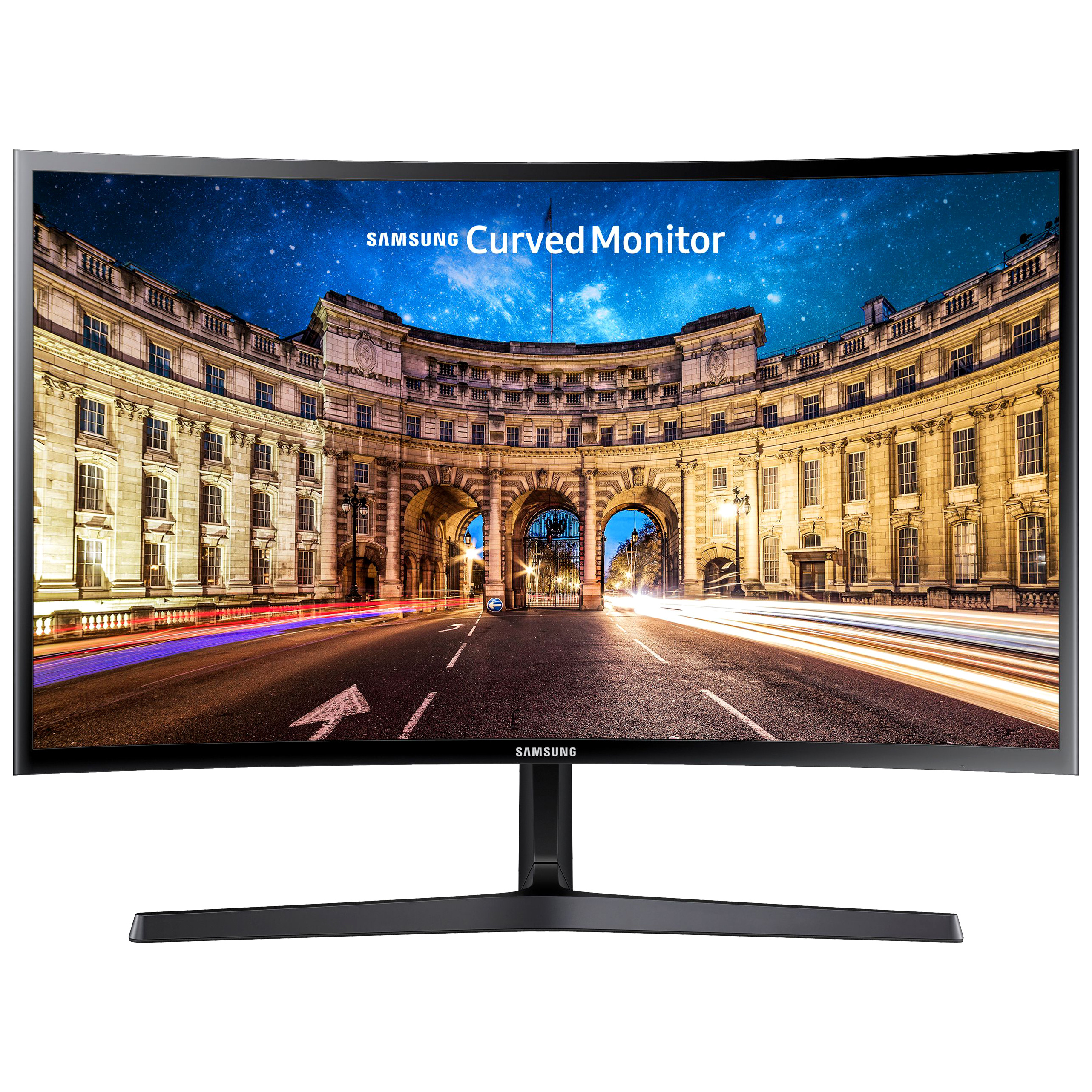 23.5" Монитор Samsung C24F396FHI Black 60Hz 1920x1080 VA