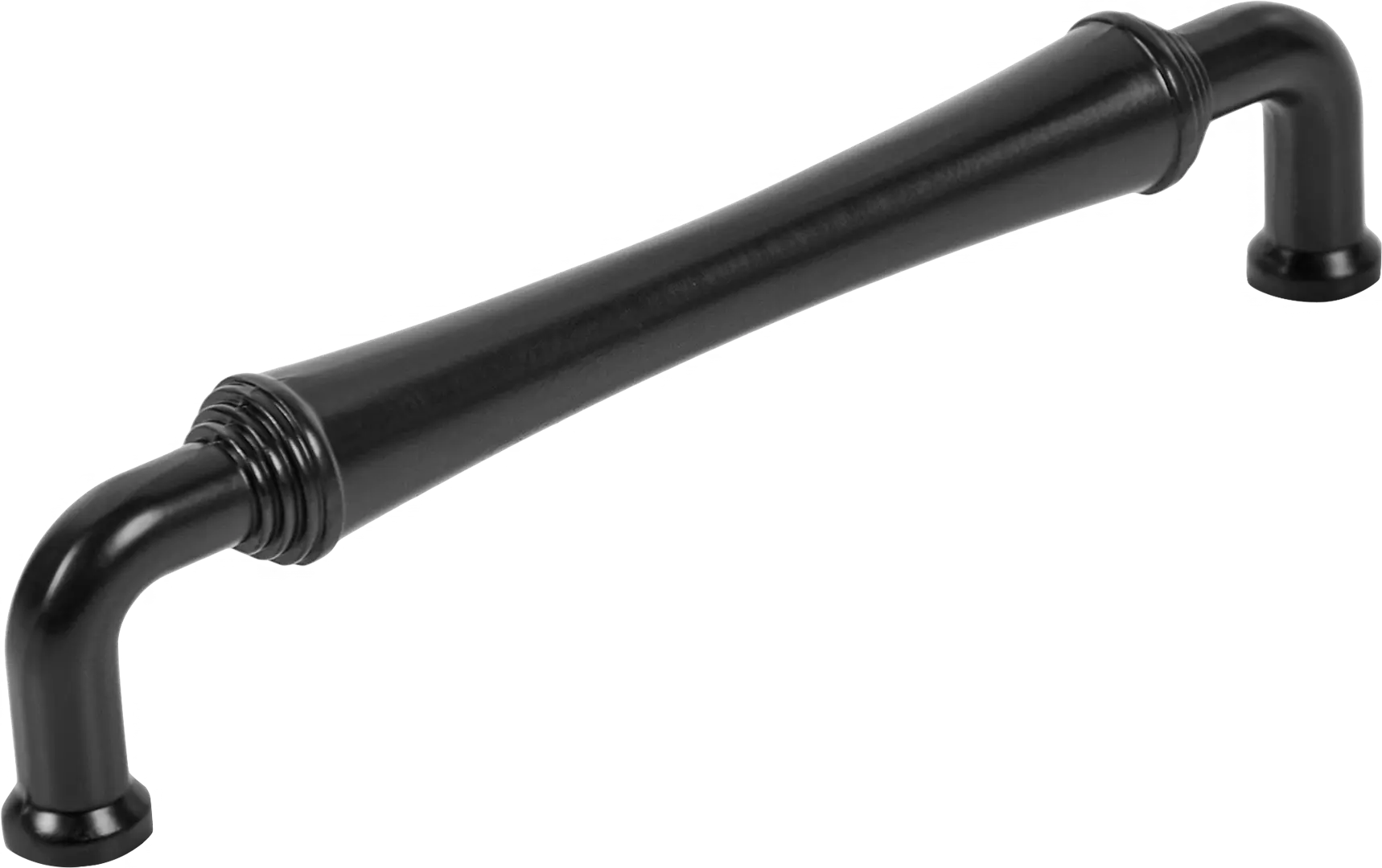 Ручка-скоба L4.010.128BL 128 мм, цвет чёрный