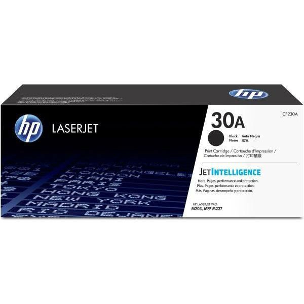 Картридж для лазерного принтера HP 30A (CF230A) черный, оригинал