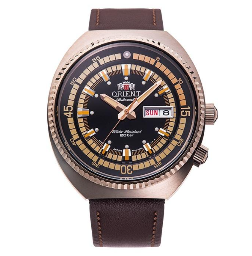 Наручные часы мужские Orient RA-AA0E06B коричневые