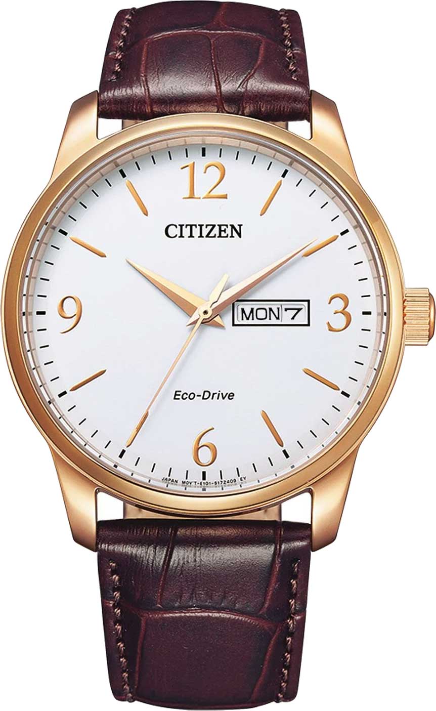 Наручные часы мужские Citizen BM8553-16A коричневые