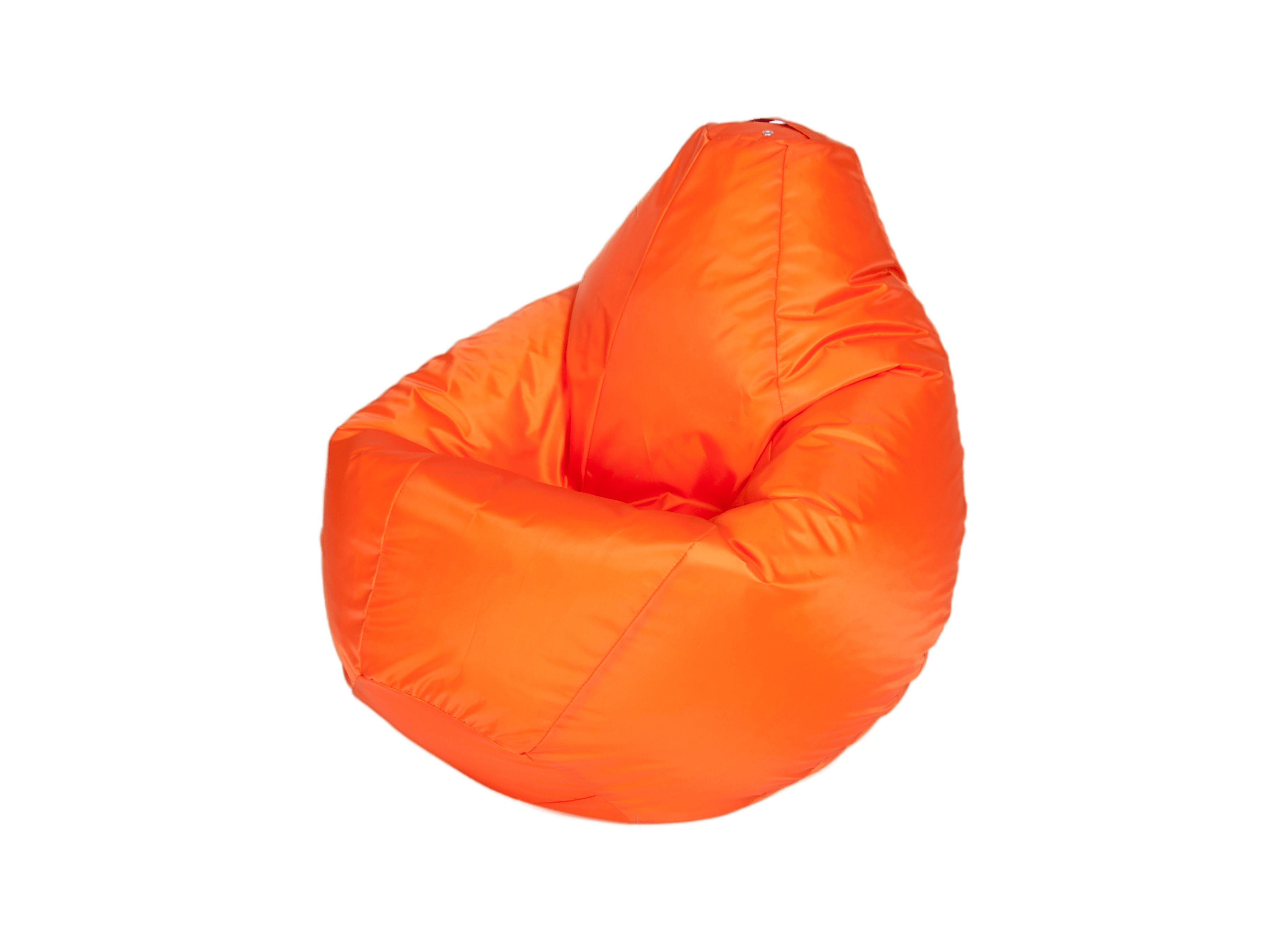Кресло мешок WowPuff ГРУША средняя оксфорд 120 см, оранжевый