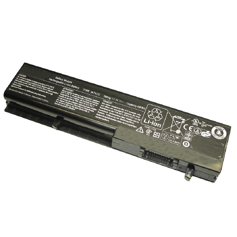Аккумулятор для ноутбука Dell  Studio 1435 (RK813) 11.1V 4400mAh черный