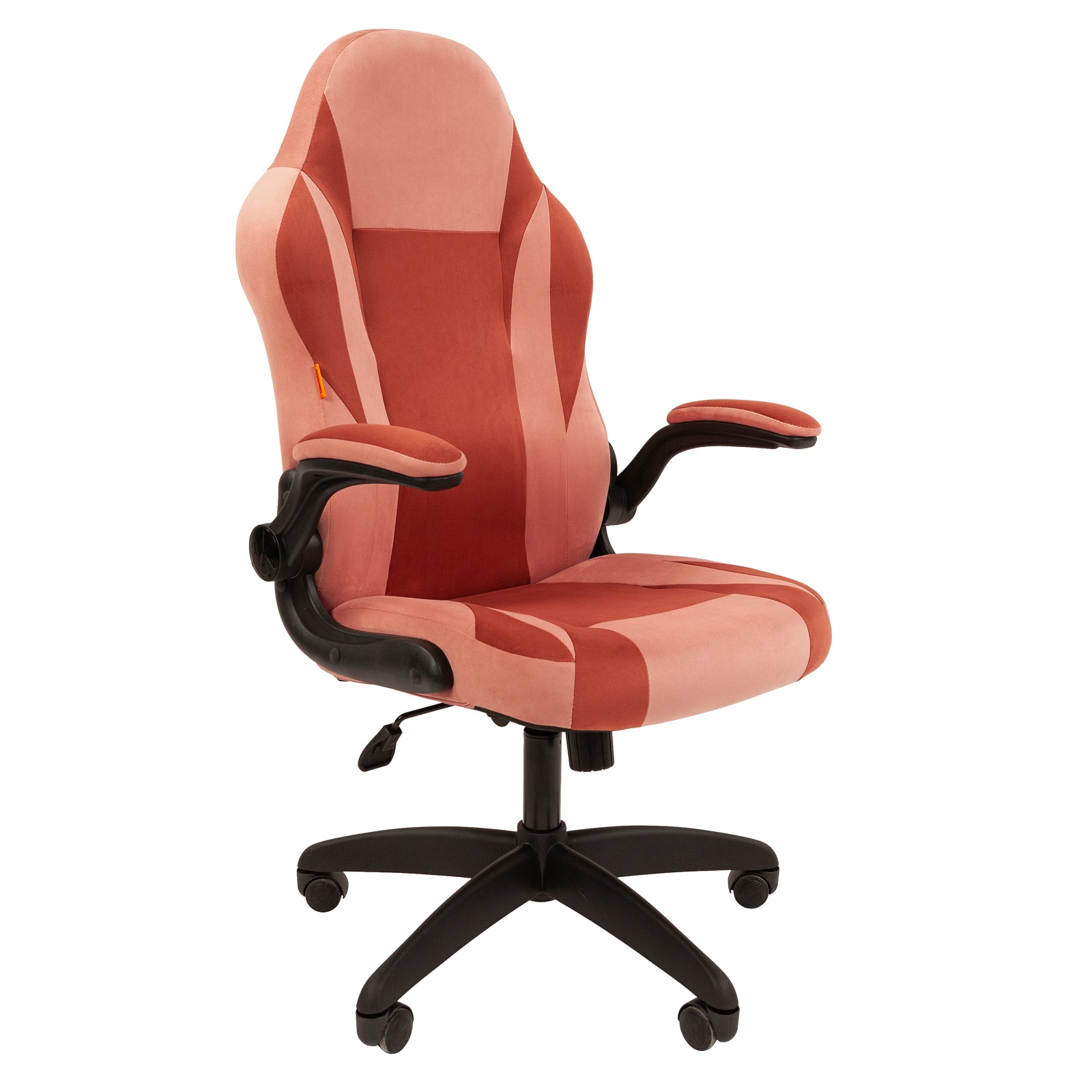 Игровое кресло Chairman game 55 розовый, бордо