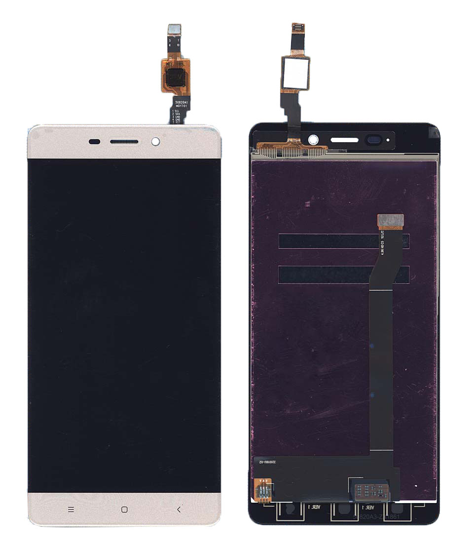 Модуль (матрица + тачскрин) для Xiaomi Redmi 4 золотой