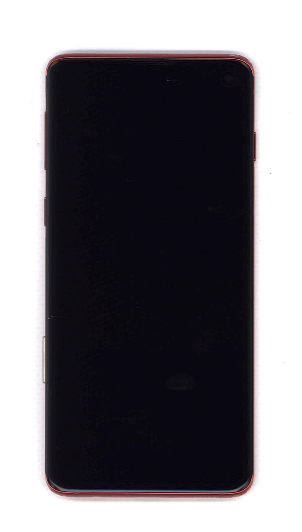 Дисплей для Samsung Galaxy S10 SM-G973F/DS красный