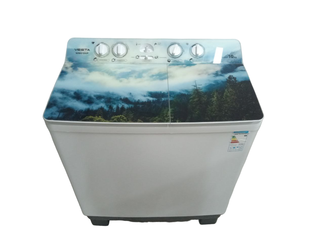 Активаторная стиральная машина Vesta WMG100P белый