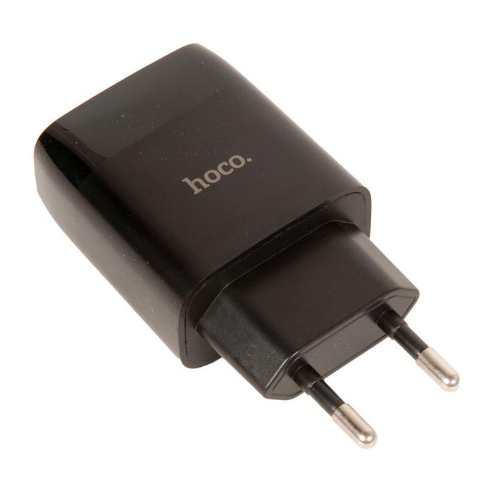 Зарядное устройство Hoco C72Q Glorious QC3.0 черный