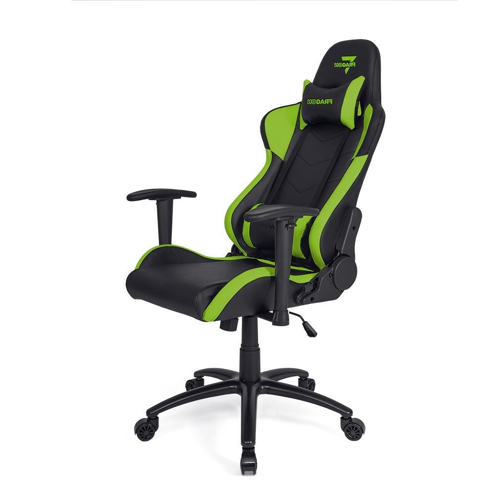 Игровое кресло для компьютера GLHF 2X Black/Green