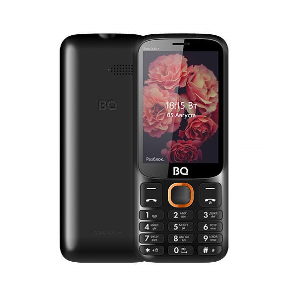 Мобильный телефон BQ 3590 Step XXL+ Black/Orange