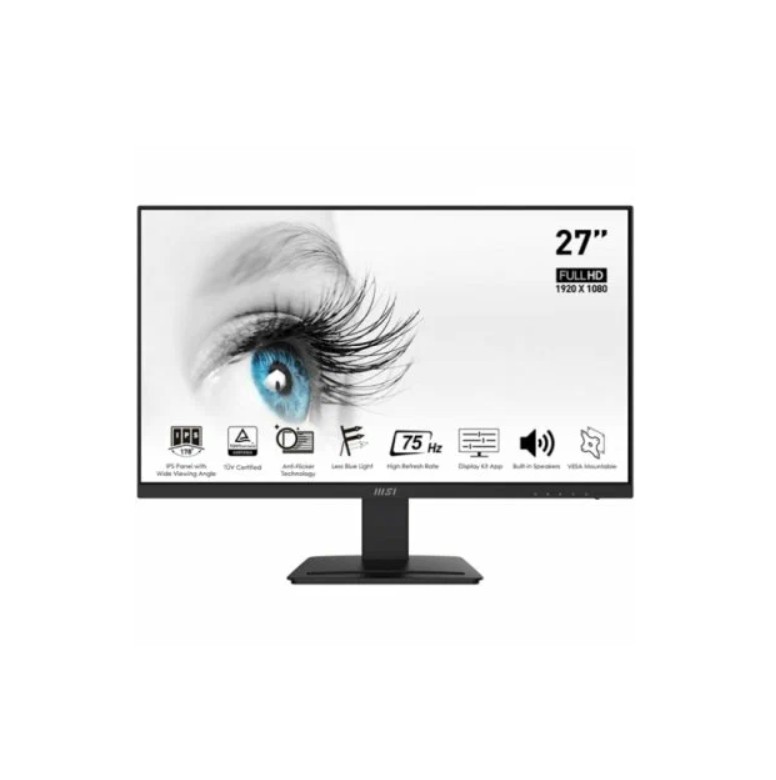 27" Монитор MSI PRO MP273P черный 76Hz 1920x1080 IPS