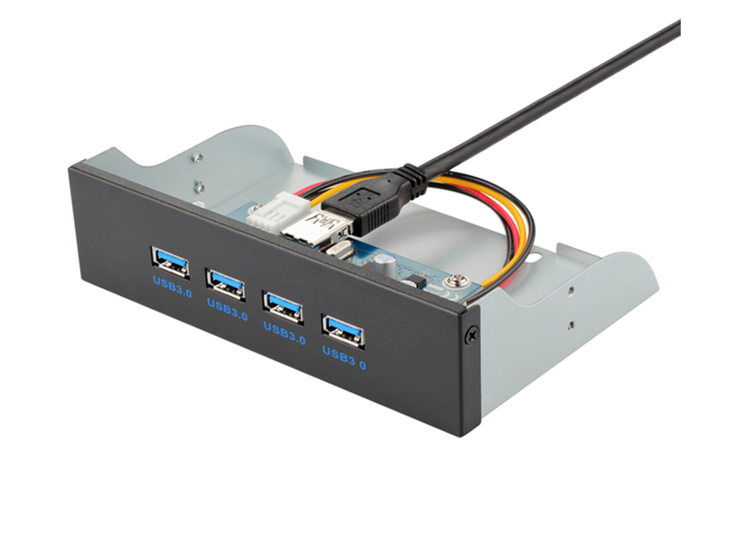 Планка Gembird (FP5.25-USB3-4A)