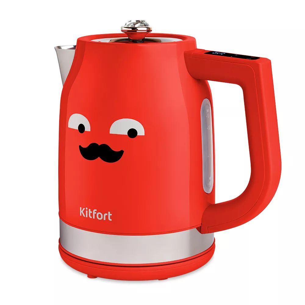 Чайник электрический KITFORT КТ-6146-3 1.7 л красный