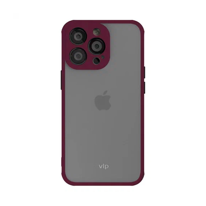 Чехол  vlp-PC21-67MS, для Apple iPhone 13 Pro Max, бордовый