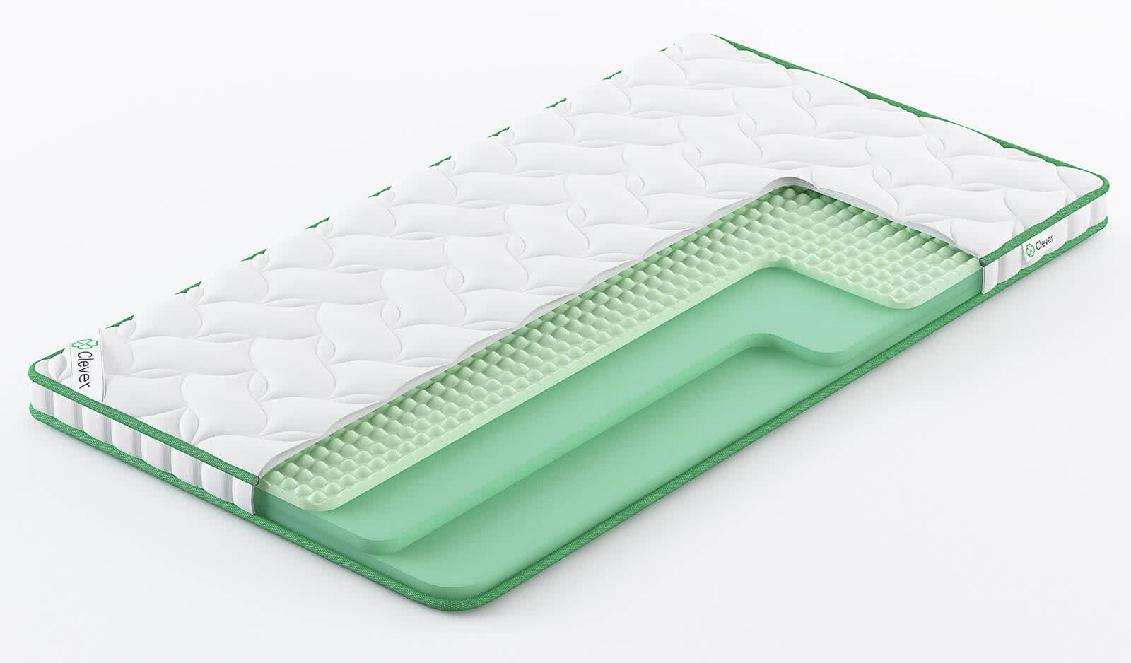 Топпер Clever FoamTop Wave High 100x205
