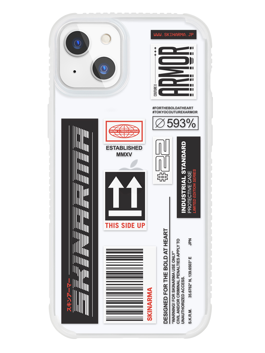 Чехол на Apple iPhone 13 Skinarma Taito White