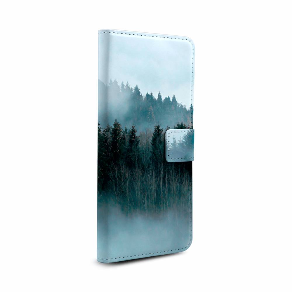 Чехол Awog на Samsung Galaxy A03 Core / Самсунг A03 Core "Лес в зеленом тумане"