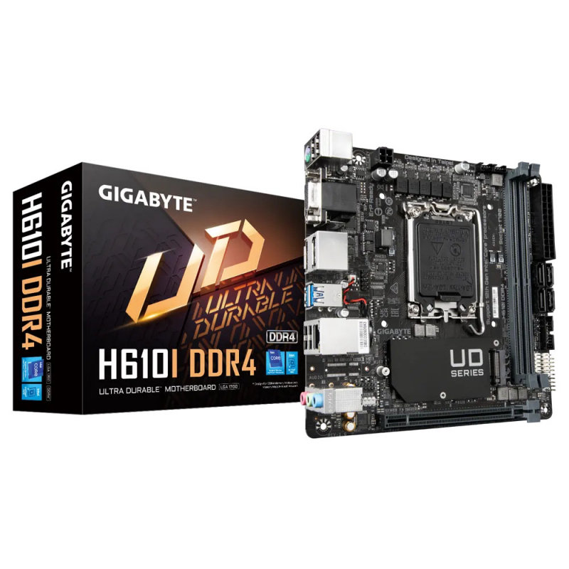 Материнская плата GIGABYTE H610I DDR4