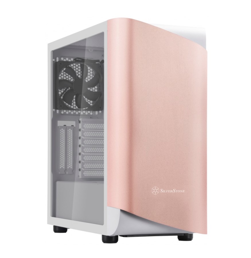 Корпус компьютерный SilverStone Seta A1 (SST-SEA1GW-G) White/Pink