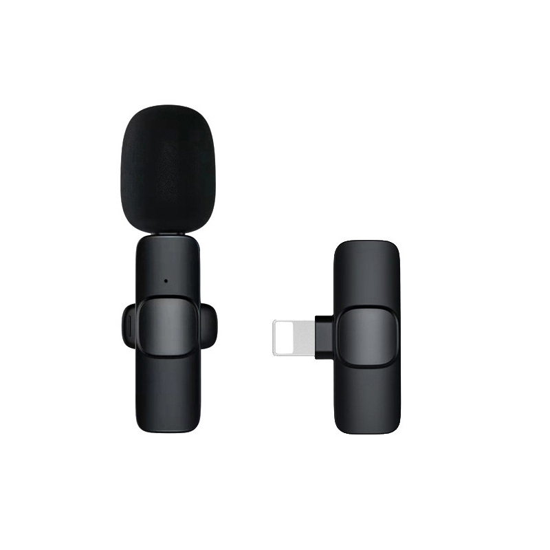 Беспроводной петличный микрофон M21 для iPhone (Lightning разъем)