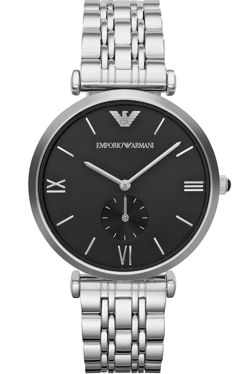 Наручные часы мужские Emporio Armani Gianni T-Bar серебристые