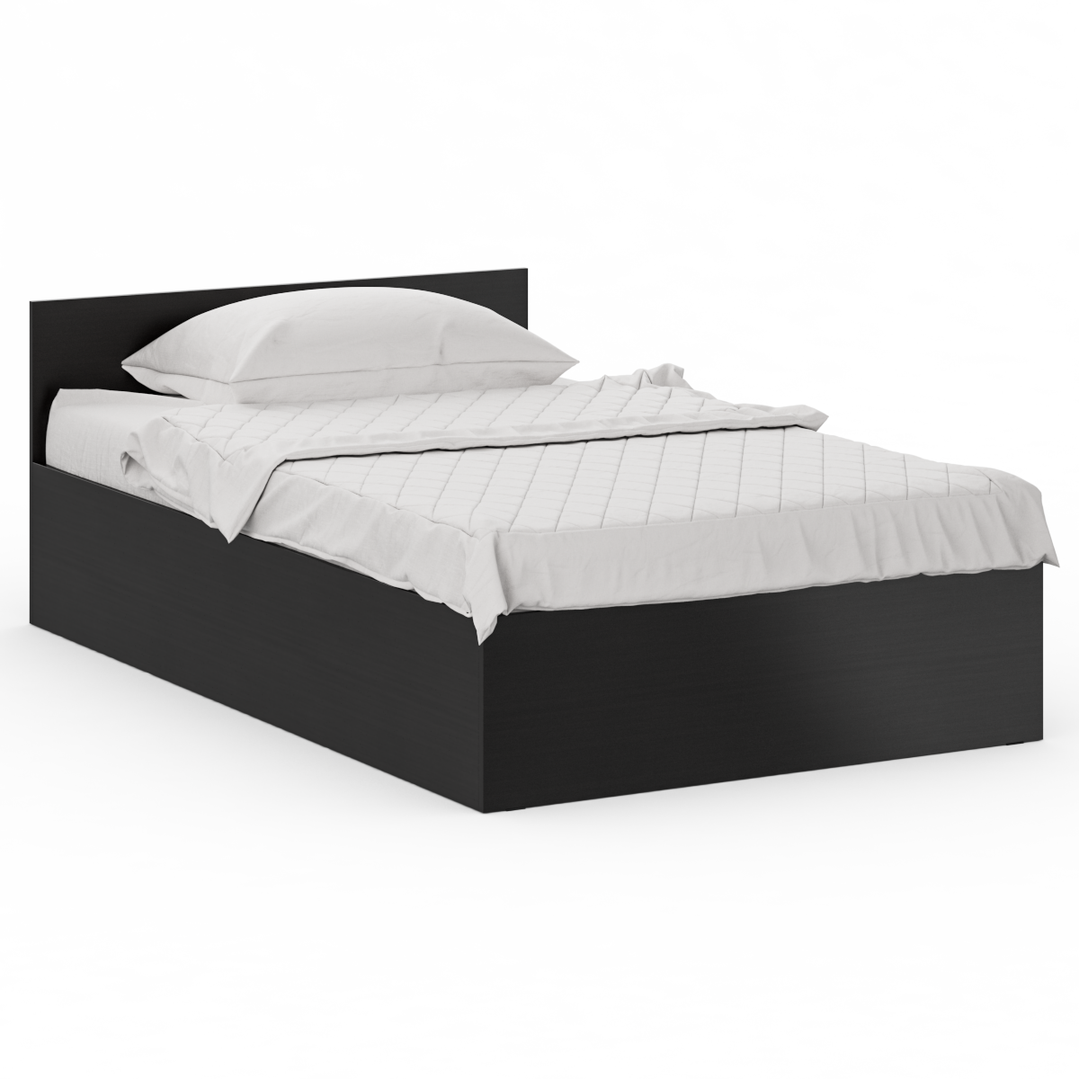 Кровать Стандарт 1200 венге, 124х204х70 см