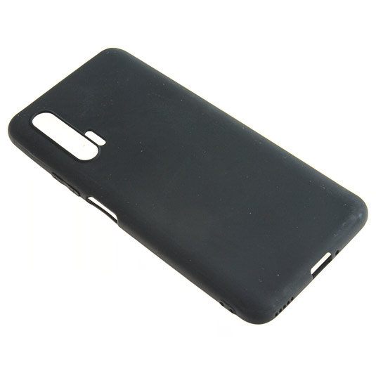 Силиконовый чехол TPU Case матовый для Huawei Nova 6 черный