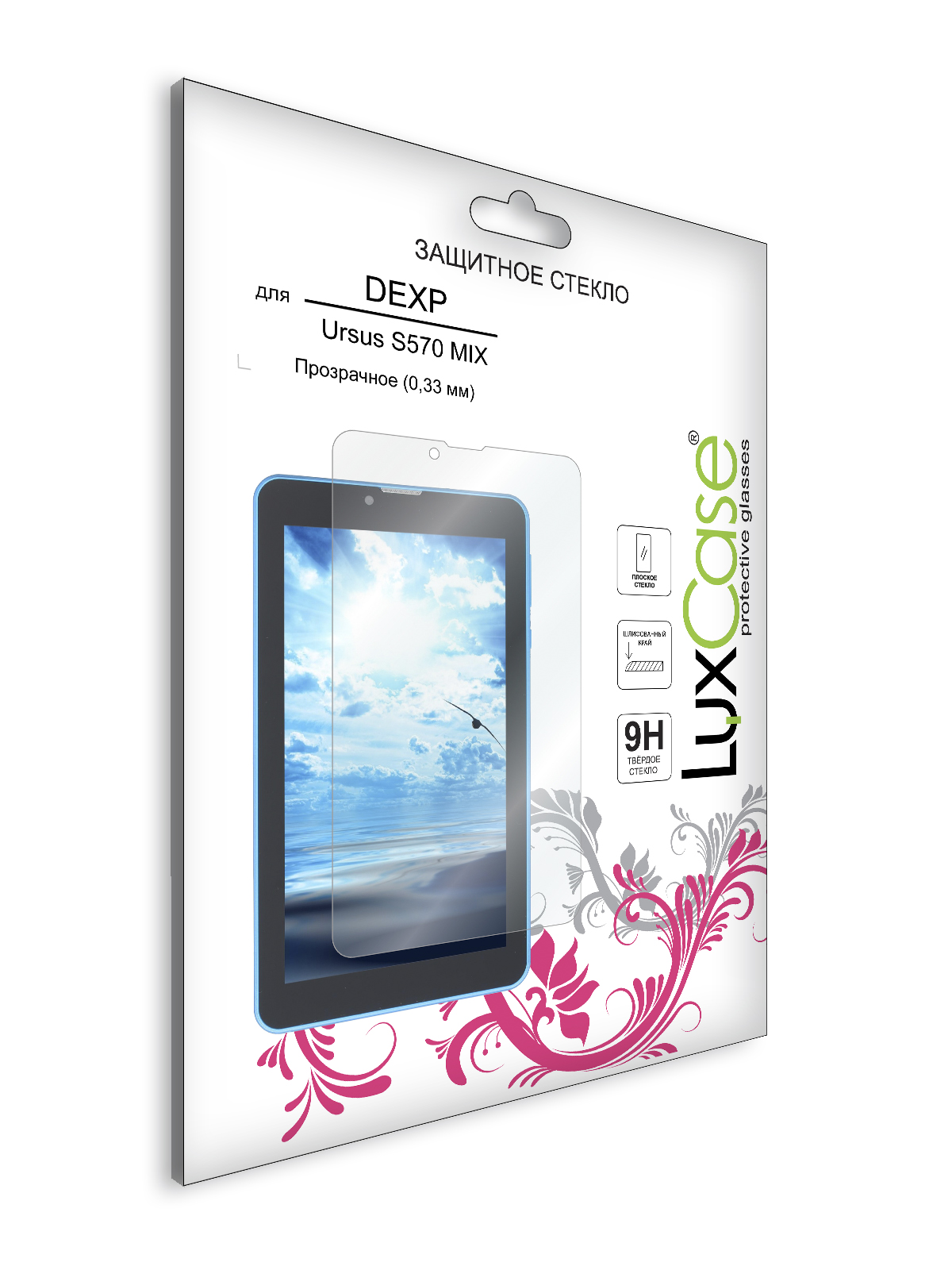 Защитное стекло LuxCase для DEXP Ursus S570 Mix (82610)